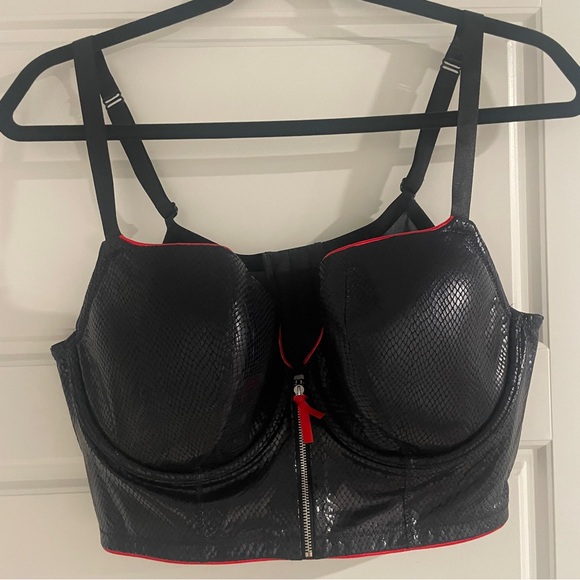 Cacique | Intimates & Sleepwear | Cacique Black And Red Snakeskin ...